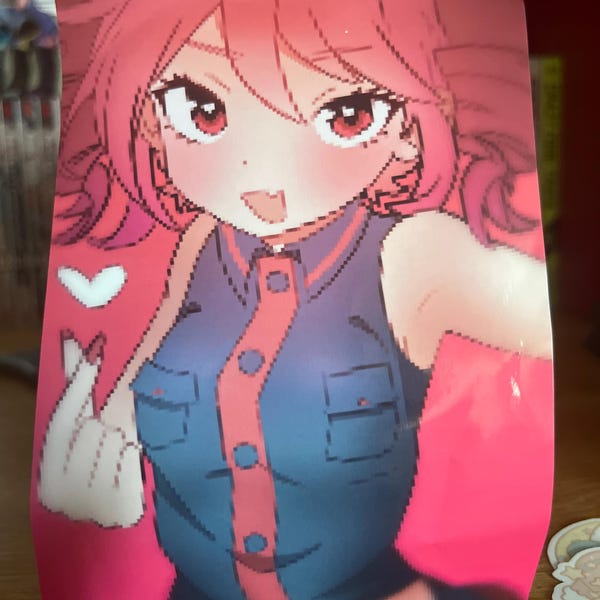 Kasane Teto Heart Print - Etsy