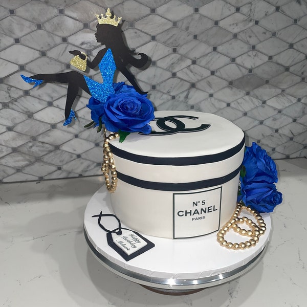 Sitting Lady Cake Topper, Glamour Girl Cake Topper, Diva Cake Topper ...