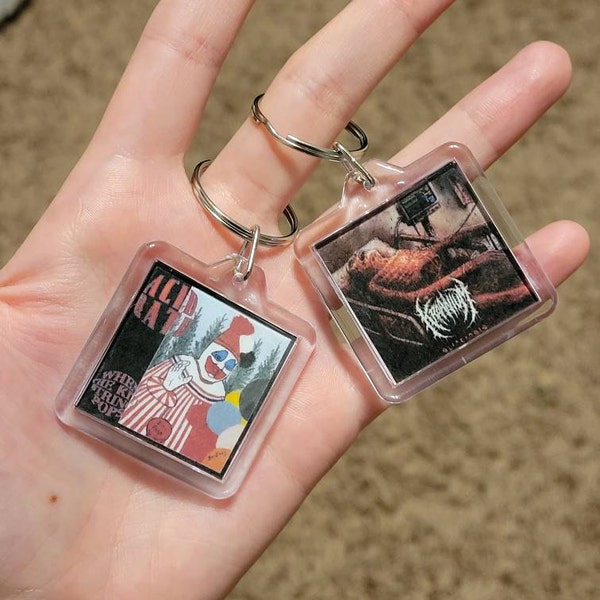 Custom Album Keychain - Etsy