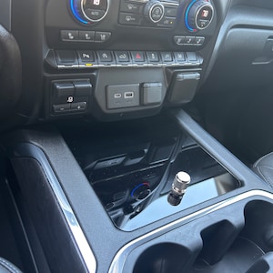 2014-2019 GMC Sierra Chevy Silverado Console Shield Console Cover Truck ...