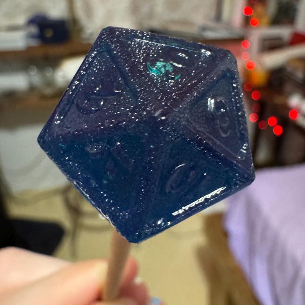 Pineapple Candy Dice, Kohakutou Gummies, Dungeons and Dragons, Roll for ...