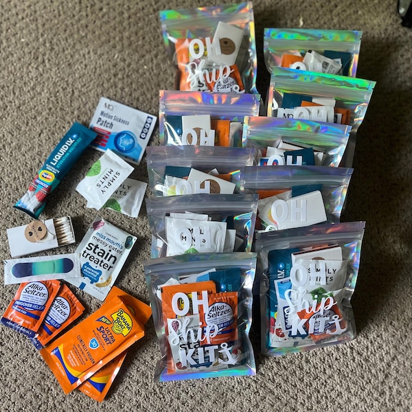 Oh Ship Kit, Nautical Bachelorette Party, Cruise Kit, Cruise Hangover ...