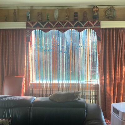 3.2 X 1 Ft 99 X 32 Cm Wall Hanging Kilim, Windows Topper, Door Valance ...