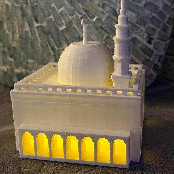 MINI Masjid Light-up Lanterns Light INCLUDED | 3D Printed Masjid An ...