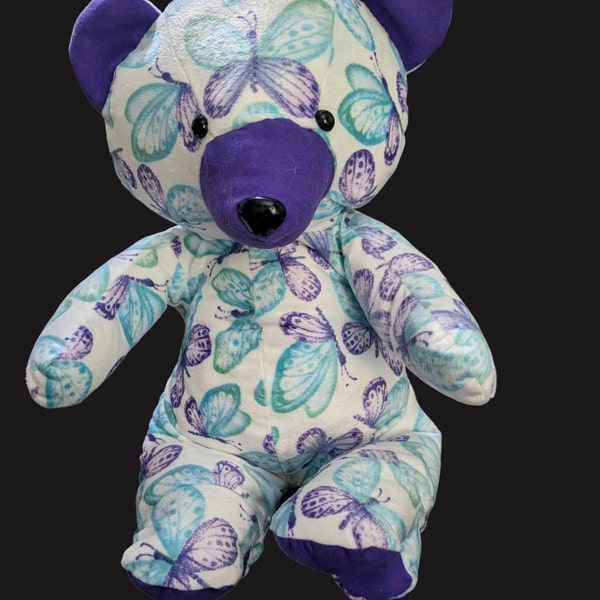Memory Teddy Bear Keepsake Plush Sewing Pattern & VIDEO Tutorial ...