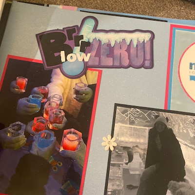 POOL FUN Title SUMMER Boy Girl Paper Piecing 3D Die Cut for Premade ...