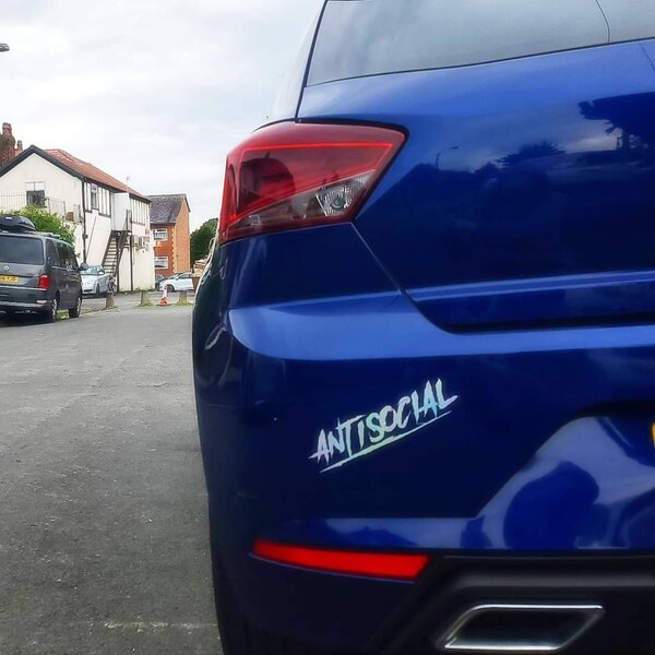 Ginger Inside Funny Car Window Sticker JDM Jap Campervan off Road Rat ...