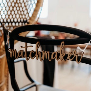 Matchmaker Laser Cut Sign - Etsy