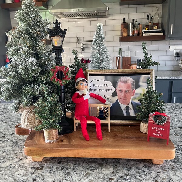 Elf Prop Elf Arrival Envelope or Box Departure NO DOLL - Etsy