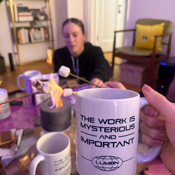 Severance Mug, Collectible TV Show Cup, Severed, SVRD, Lumon Mug, Helly ...