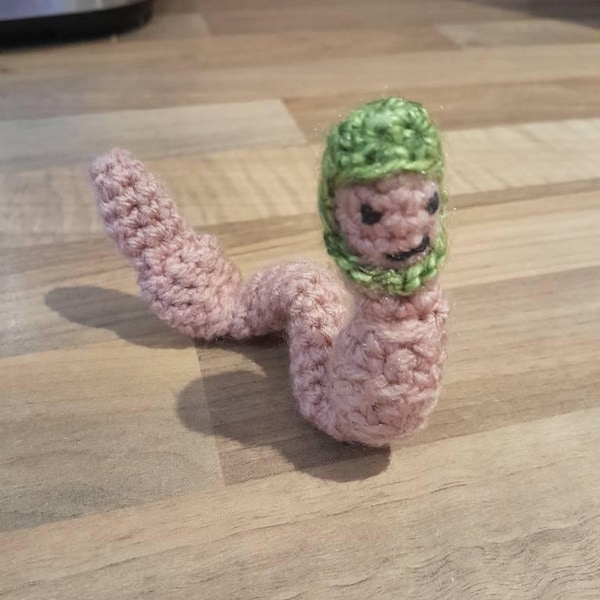 Worm in a Cowboy Hat Crochet Pattern PDF - Bug - Stampede - Insect ...