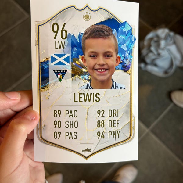 Blank Personalisable FIFA 24 EAFC 24 Football Ultimate Team Player ...