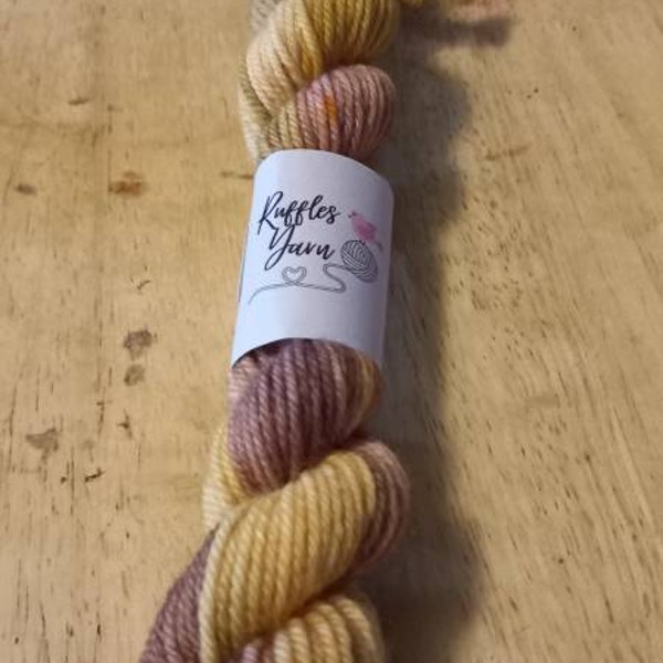 Autumn Shades Ruffles Scrapcake, 150g Ruffles Hand Dyed Yarns, DK Yarn ...
