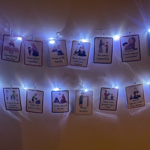 50 Ramadan Good Deeds Cards,ramadan Islamic Game,ramadan Kids ...