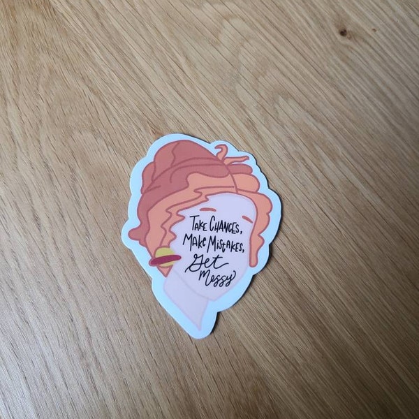 Ms. Frizzle Sticker | the Magic School Bus Sticker | Teacher Stickers ...