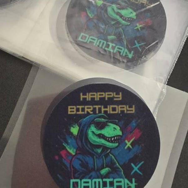 Custom Edible Images Oreo Cupcake Toppers Drink Toppers 1" 2" - Etsy