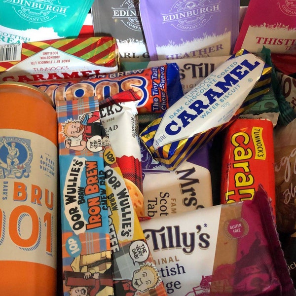 Scottish Tunnock’s Sweet Treat Chocolate Hamper - Etsy UK