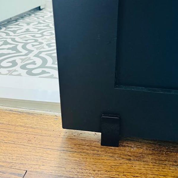 Barn Door Floor Guide Adjustable Floor Mount Door Guide for Sliding ...