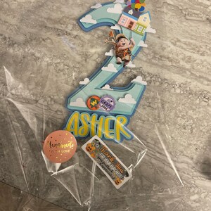 Pixar up Cake Topper, up Movie Birthday, UP Birthday Decor - Etsy
