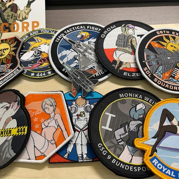 AC7: Skies Unknown, 'trigger', Military Morale Patch - Embroidered 2.0 ...