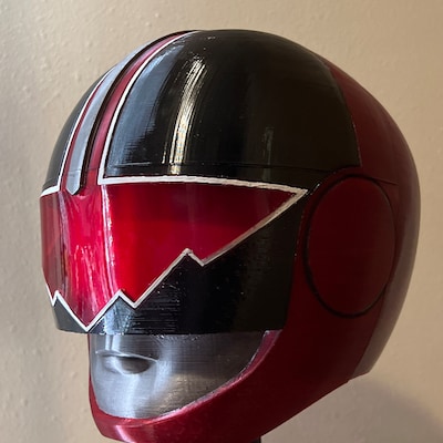 Power Rangers in Space Red Ranger Helmet File STL 3D Print File - Etsy