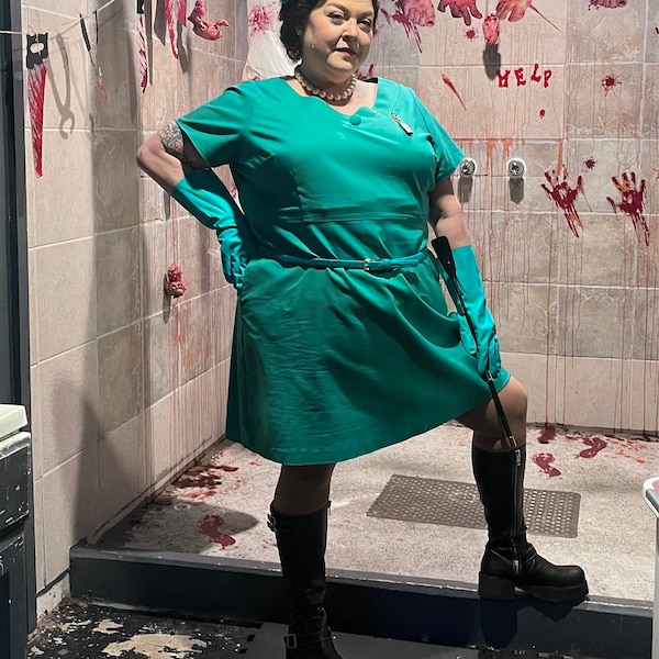 Ratched Nurse Cap - Downloadable Hat PATTERN - Etsy