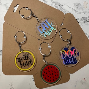 Keychain SVG Bundle, Keychain Quotes Bundle, Keychain Svg, Keyring Svg ...