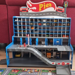 Personalized Toy Car Garage Toy Cars Garage Playset Wooden - Etsy