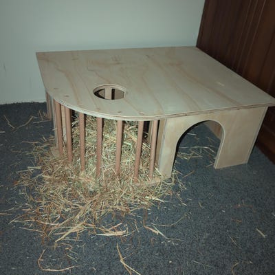 Bunny Rabbit Twin Tray Hay Feeder - Etsy