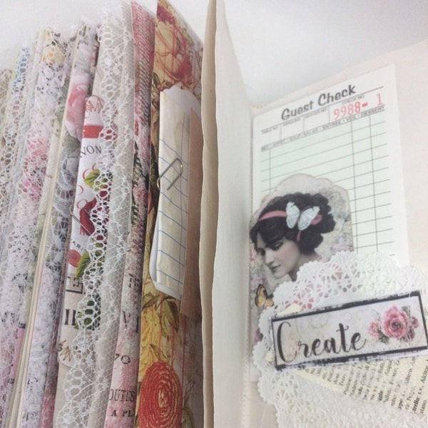 Digital Paper - Digital Journal Kit "tea Time" - Kit Paper Pack 1 ...