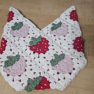 Crochet Pattern Floral Square Baroque Triumph Afghan Block - Etsy