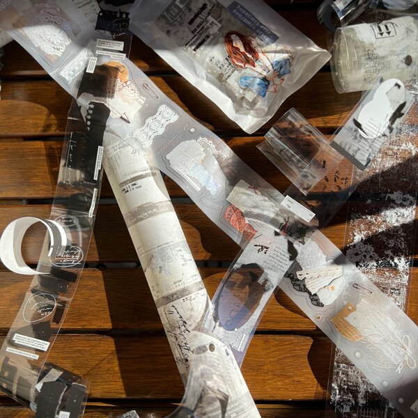 Paper by Pion Kiss-cut Paper Tape Sticker Roll SAMPLES - Etsy