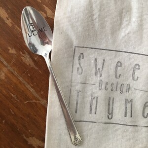 Stamped Silver Spoon Inspirational Quotes Gift For Him Gift | Etsy