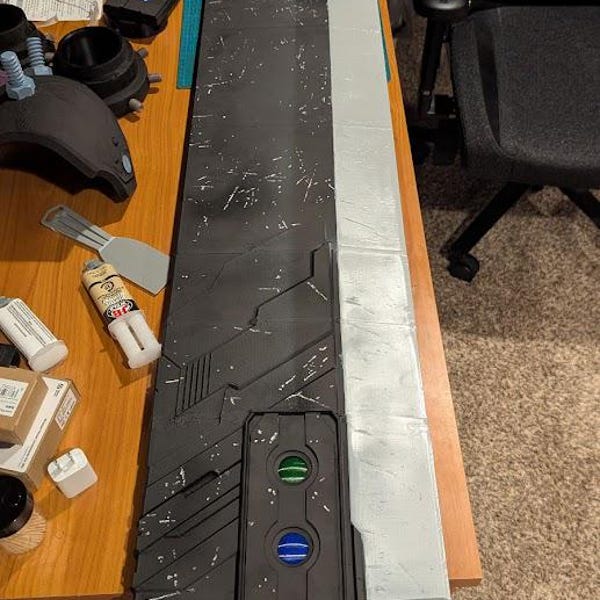 Cyberpunk 2077 PIXEL RGB LED Arasaka Thermal Katana V2, Sheath, Battery ...