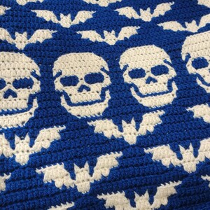 Batty Mosaic Crochet Pattern Bat Chart by Sixel Design - Etsy