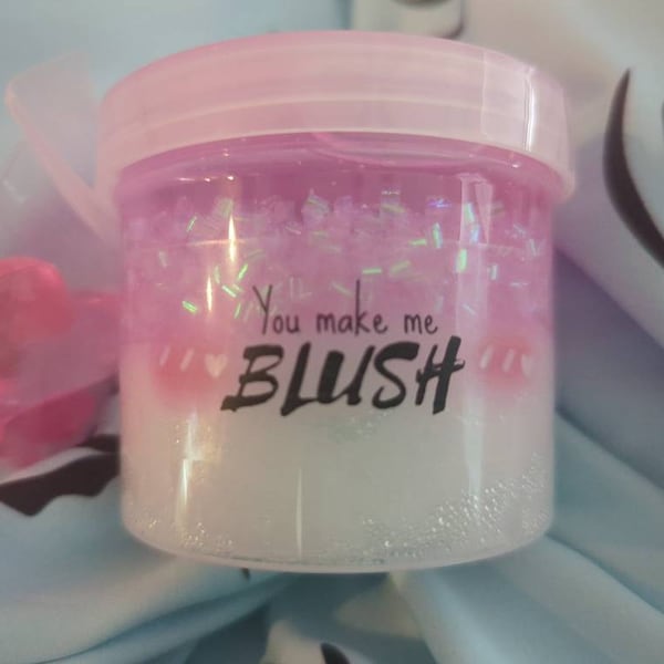 Blush, Icee Slime, Bingsu Bead Slime, Inflating Slime, Valentines Slime ...