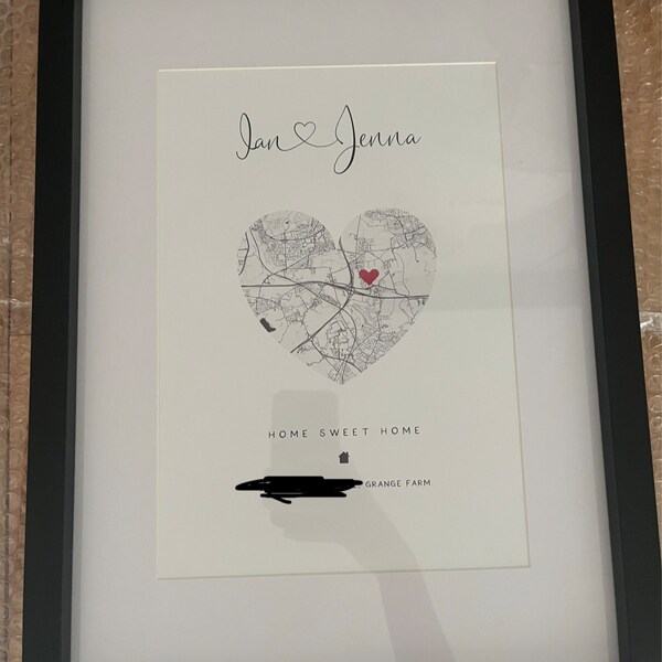 New Home Print | New Home Gift | First Home Print | First Home Print ...