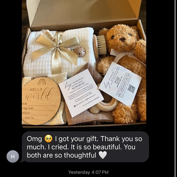 Expecting Mom Gift Box, New Mom Pregnancy Care Package, Future Mom Gift ...