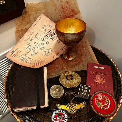 Indiana Jones Raiders of the Lost Ark Map of Tanis 8.5x11 Aged Paper - Etsy