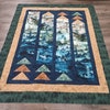 Viewpoint Quilt PATTERN by Patti's Patchwork Multiple Sizes Cedarcrest Falls Fabric by Northcott ...