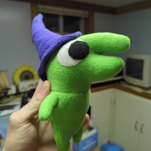 Smiling Friends Glep, Handmade Plush Toy - Etsy