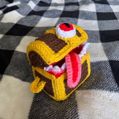 Mimic Chest Crochet Amigurumi Pattern - Etsy