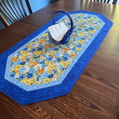 Batik Bed Runner Quilted Bed Runner Handmade Quilts for - Etsy