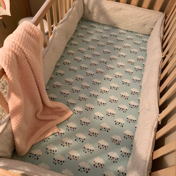 Lemon Pack and Play Sheet, Yellow Nursery, Mini-crib Sheet, for Baby ...