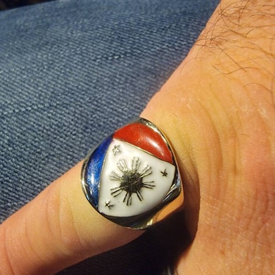 Red Star Sterling Silver Communist Crest Pendant Hammer and - Etsy