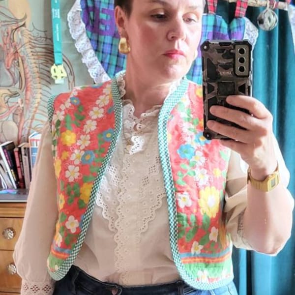 Vest PDF Sewing Pattern | Pdf Sewing Pattern | | Tie Top Pattern | Top ...