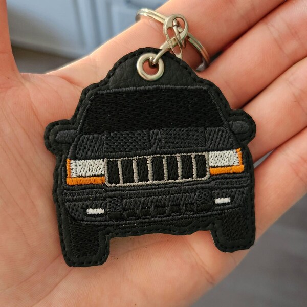 JETTA II Custom Keychain, Embroidery Pendant Looking Like Your Car ...