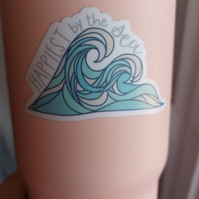 Paddle Boarding Sticker My Happy Place Paddle Board Decal Sup Beach ...