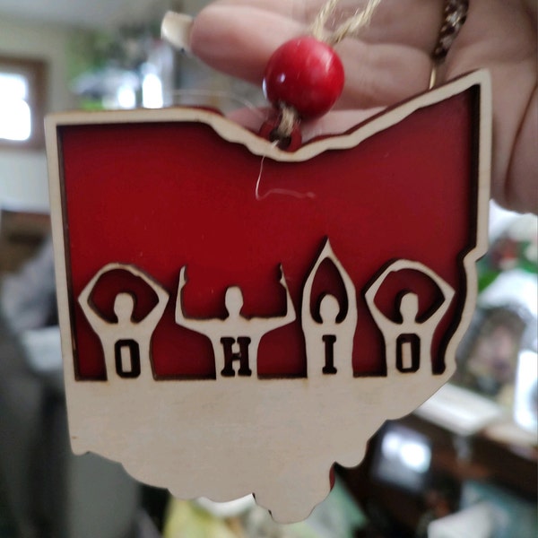 Ohio State University Layered Block O Ohio Script - Etsy