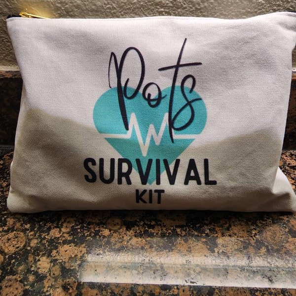 Pots Survival Kit Pouch, Pots Awareness Travel Bag, Postural ...
